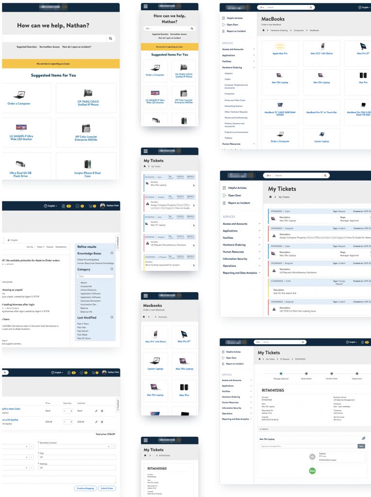 Featured Portal: Multinational Retailer – ServicePortal.io