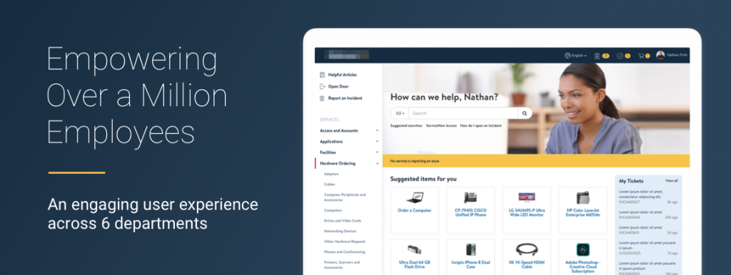 Featured Portal: Multinational Retailer – ServicePortal.io